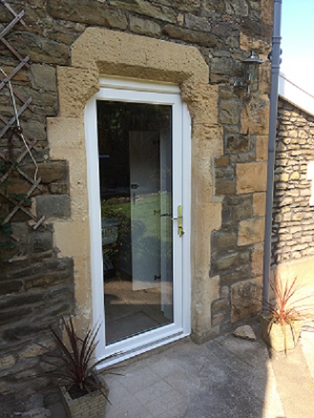 Fully Glazed Rear Door – Clevedon Glass